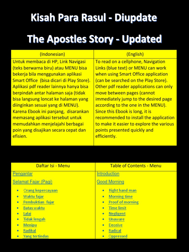 Kisah para Rasul | PDF