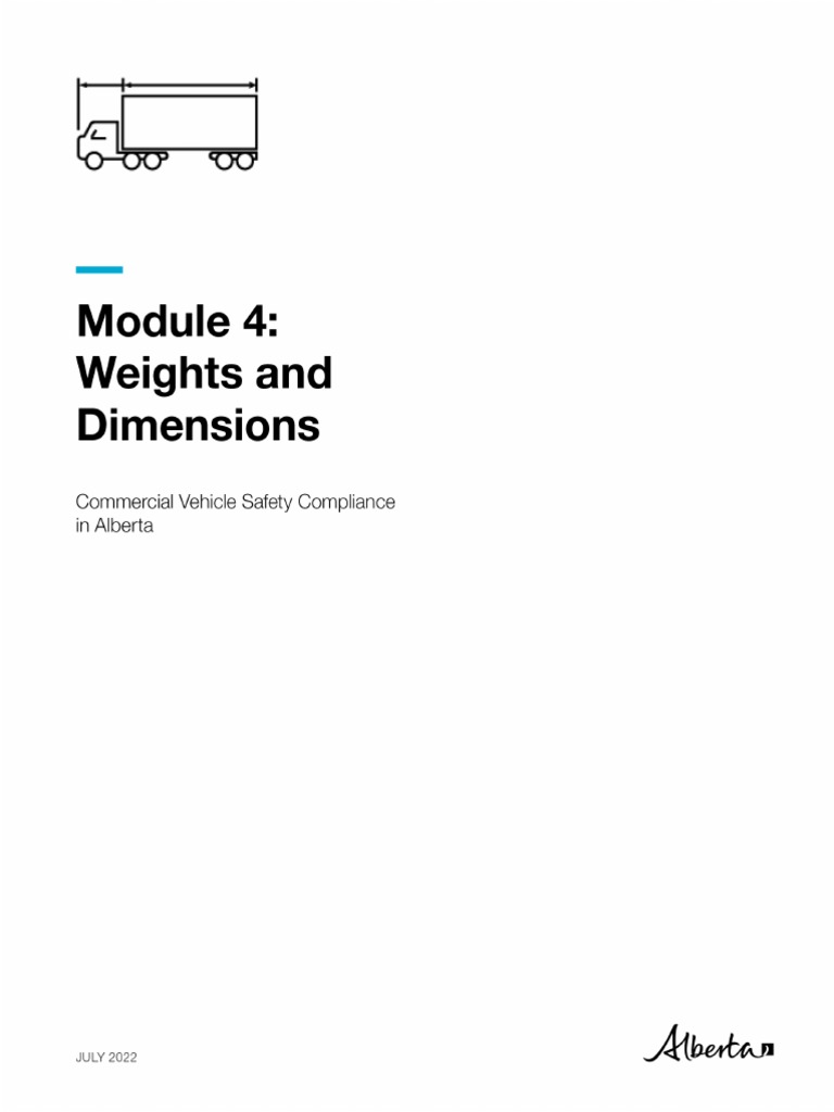 Trans Commercial Safety in Alberta 2022 Module 4 | PDF | Semi Trailer ...