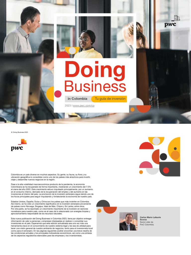 Hciendo Negocios en Colombia PWC | PDF