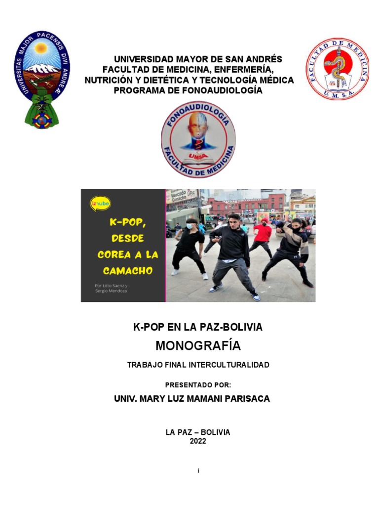 K Pop en La Paz Bolivia Monografía | PDF | Fan (persona) | Las artes ... K Pop en La Paz Bolivia Monografía | PDF | Fan (persona) | Las artes ...