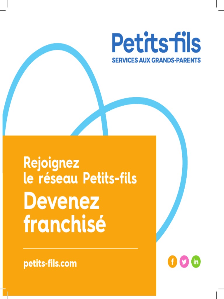 Brochure Franchise Petits-Fils | PDF