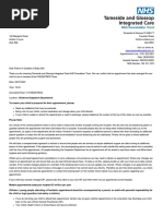 NHS Hospital Appointment Letter Template | PDF | National Health ...