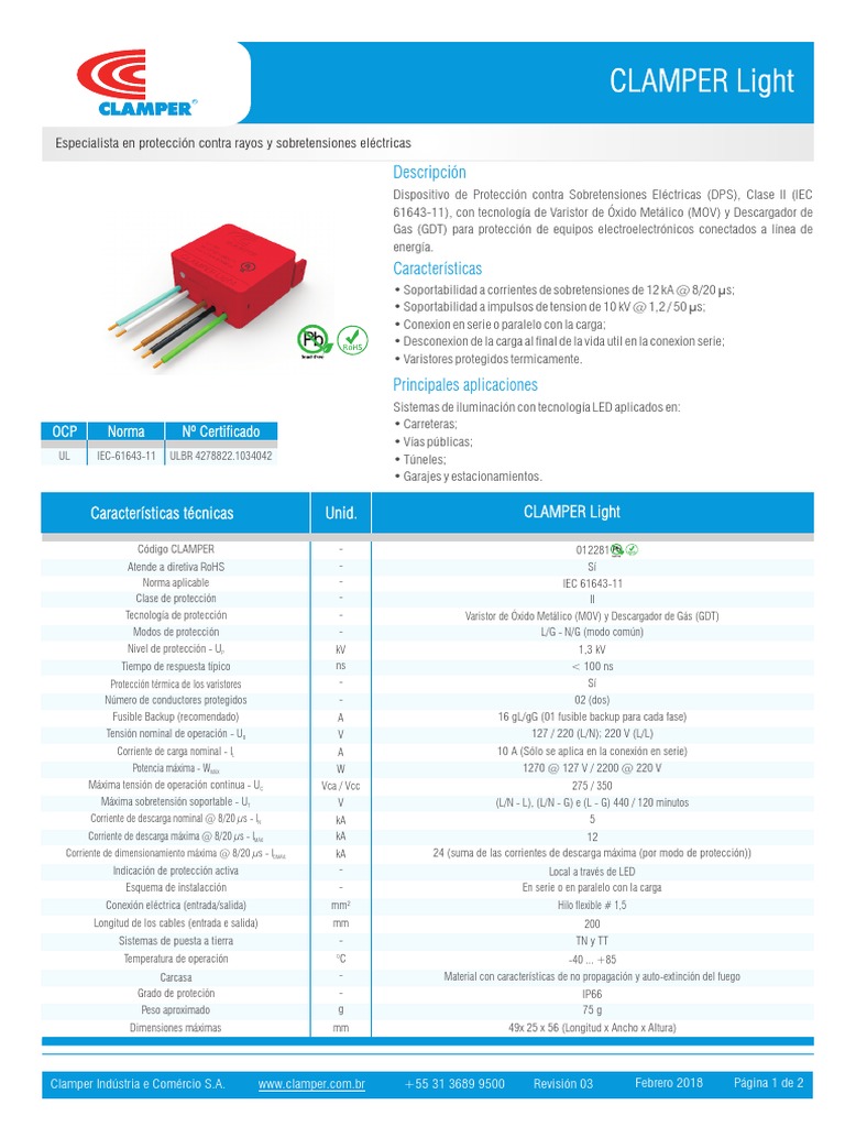 Es Clamper Light FT | PDF | Informática