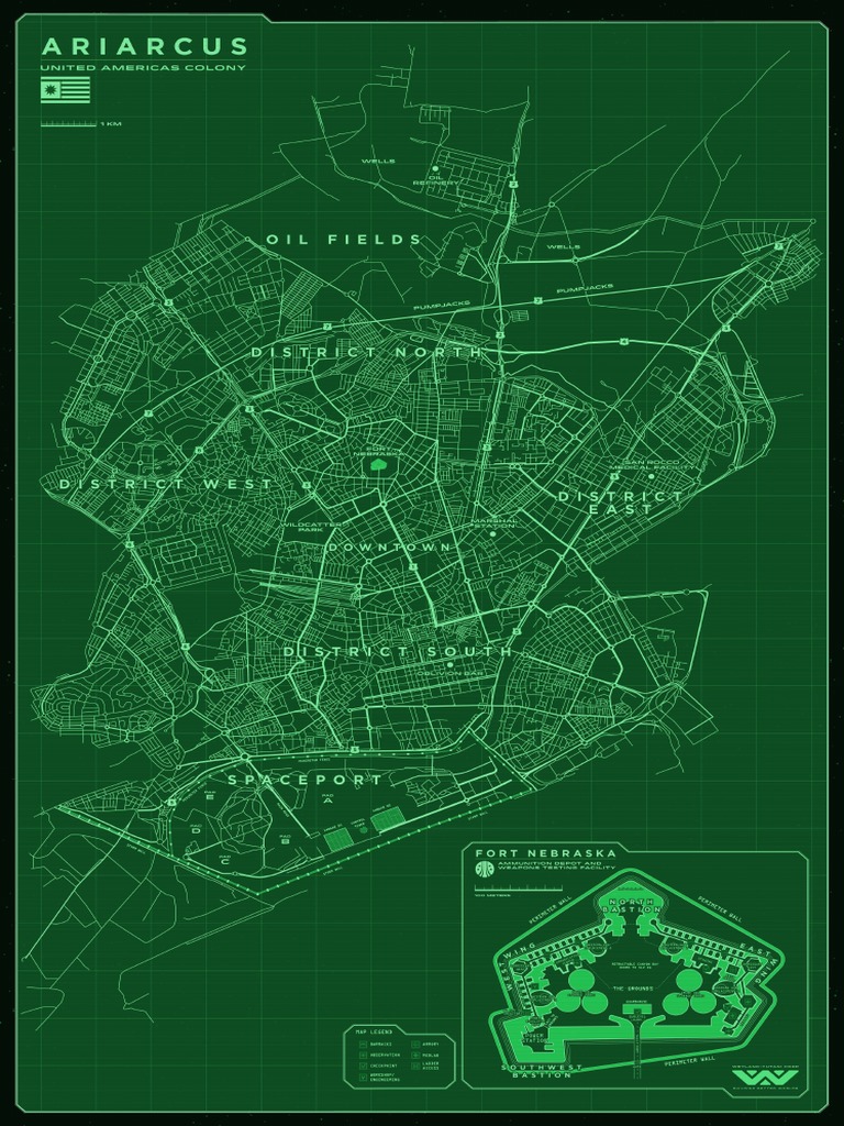 ALIEN RPG - Destroyer of Worlds - Map (2020) | PDF