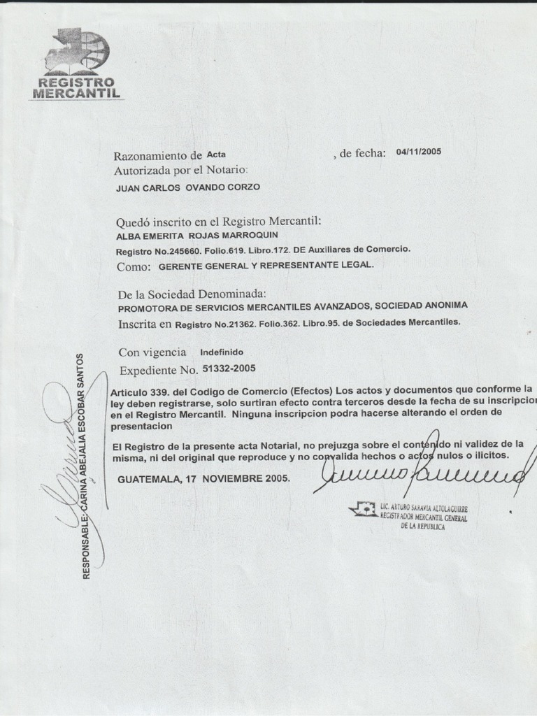Nombramiento | PDF