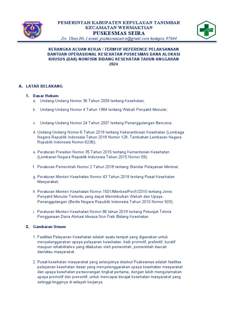 Tor Bok PKM Seira 2024 | PDF