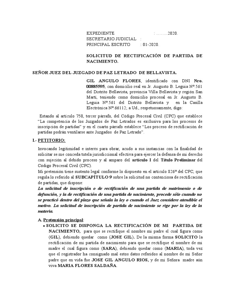 Modelo Demandas Gil Angulo | PDF