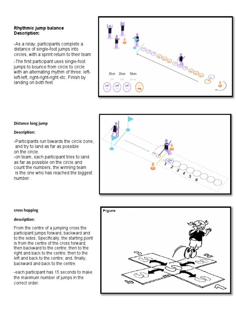 Circles and Cross Jump | PDF
