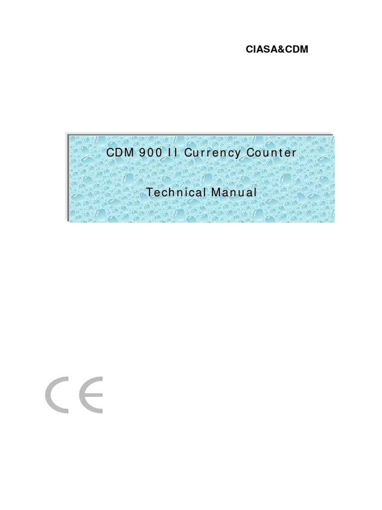 2008 Manual CDM 900 II Technical Manual | PDF | Calibration ...