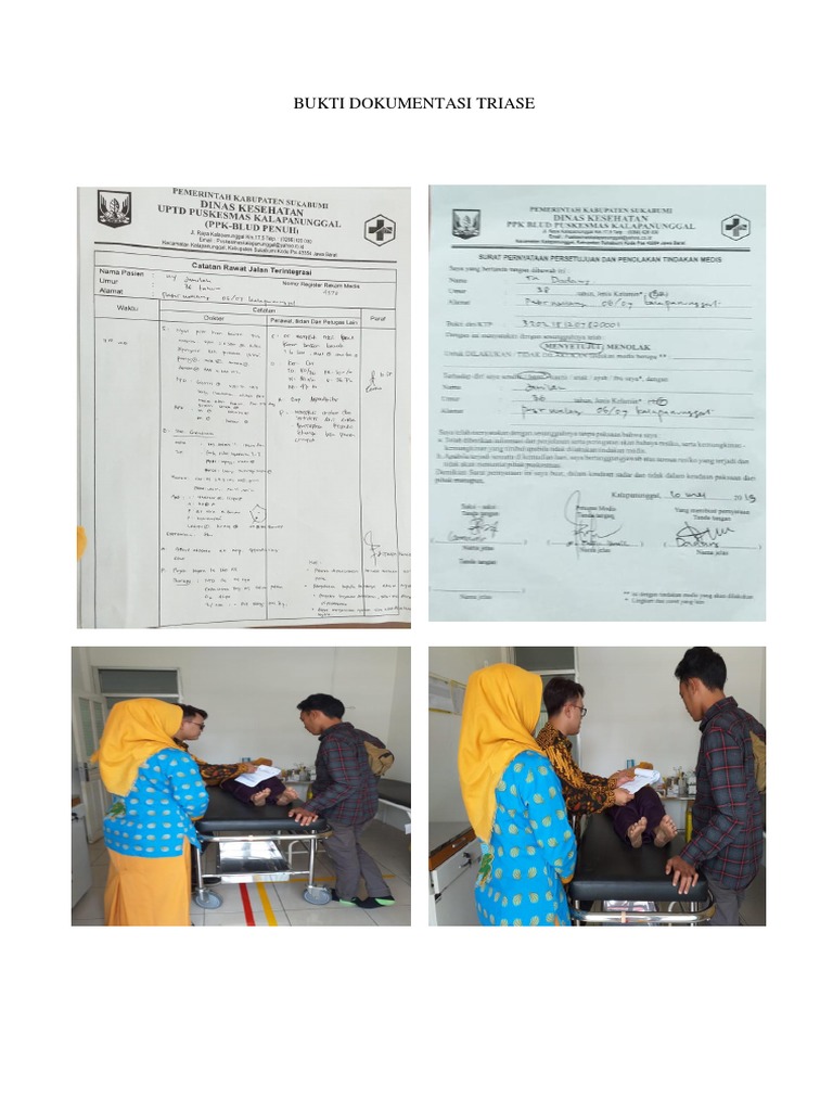 Bukti Triase Pasien | PDF