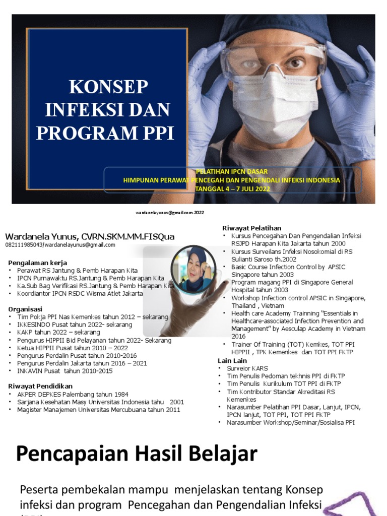 Konsep Infeksi Dan Program Ppi | PDF