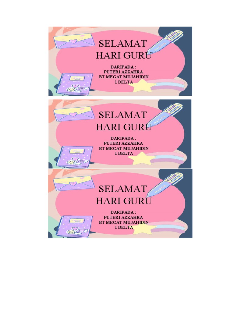 Selamat Hari Guru | PDF