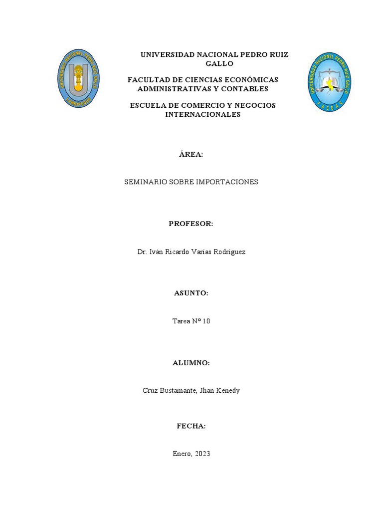 Tarea Entregable #10 | PDF