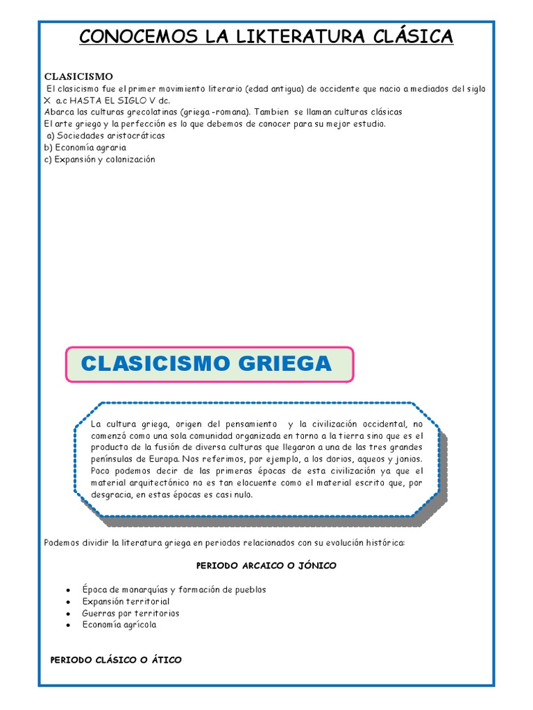 Introducción al Clasicismo Griego | PDF | Héctor | Odiseo