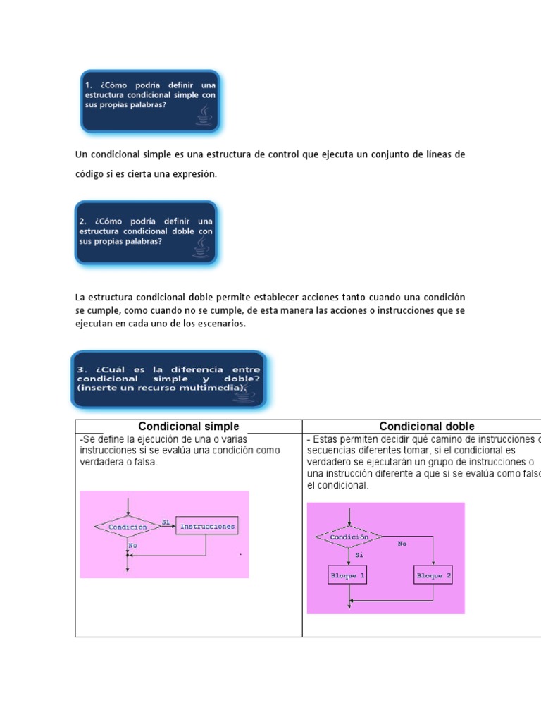 Estructura de control simple y doble | PDF