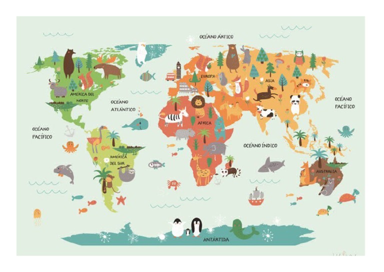 Lamina Mapamundi | PDF