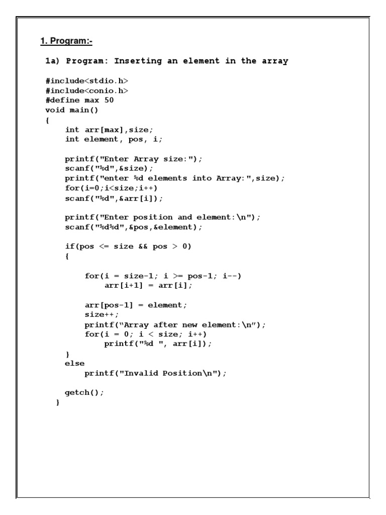 DS LAB Programs | PDF DS LAB Programs | PDF