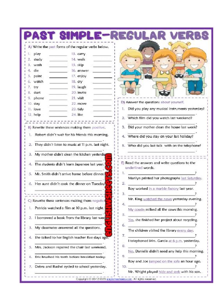 Was and Were (1) INGLES | PDF