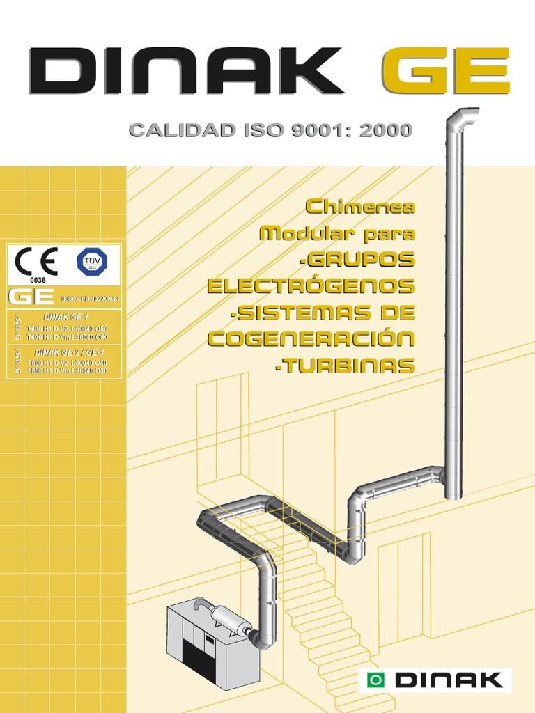 Dinak GE | PDF | Chimenea | Materiales
