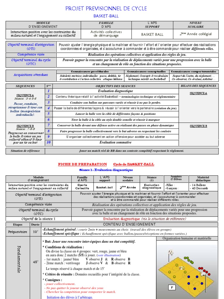 Cycle BB 2eme Année Collégial Bekkali-1 | PDF