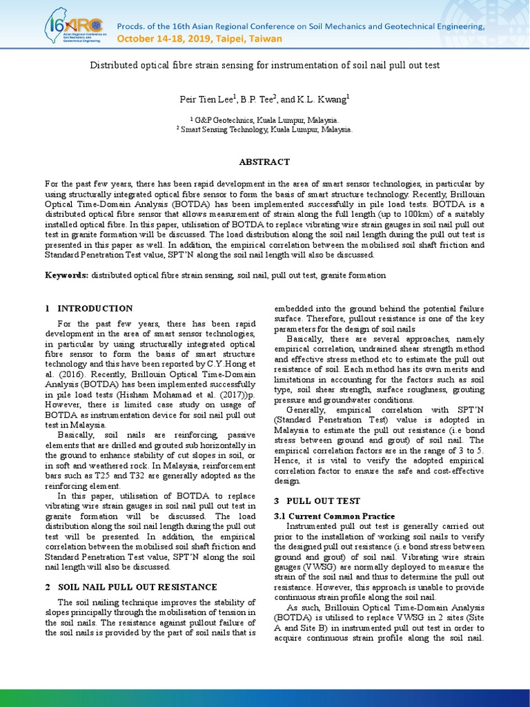SA04-03-007 - MGS-007 - Distributed Optical Fibre Strain Sensing For ...