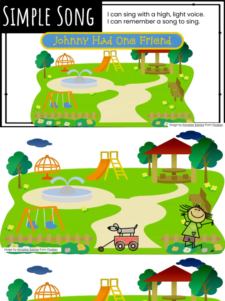 Johnny Had One Friend Song With Visuals | PDF | Language Arts ...