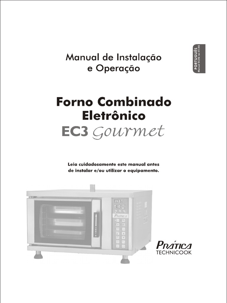 MANUAL FORNO Prática EC3 | PDF
