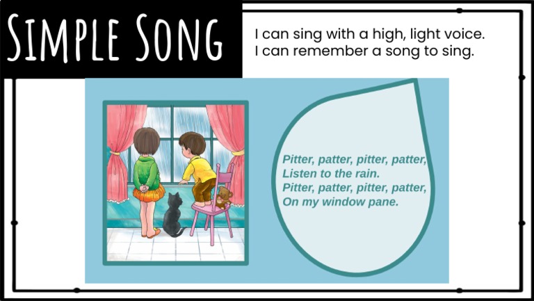 Pitter Patter Song Visual | PDF | Poetry