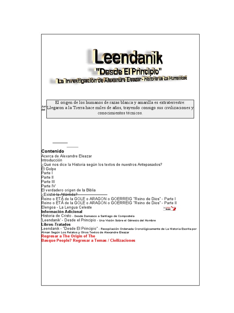 Alexandre Eleazar | PDF | Ciencias sociales | Historia