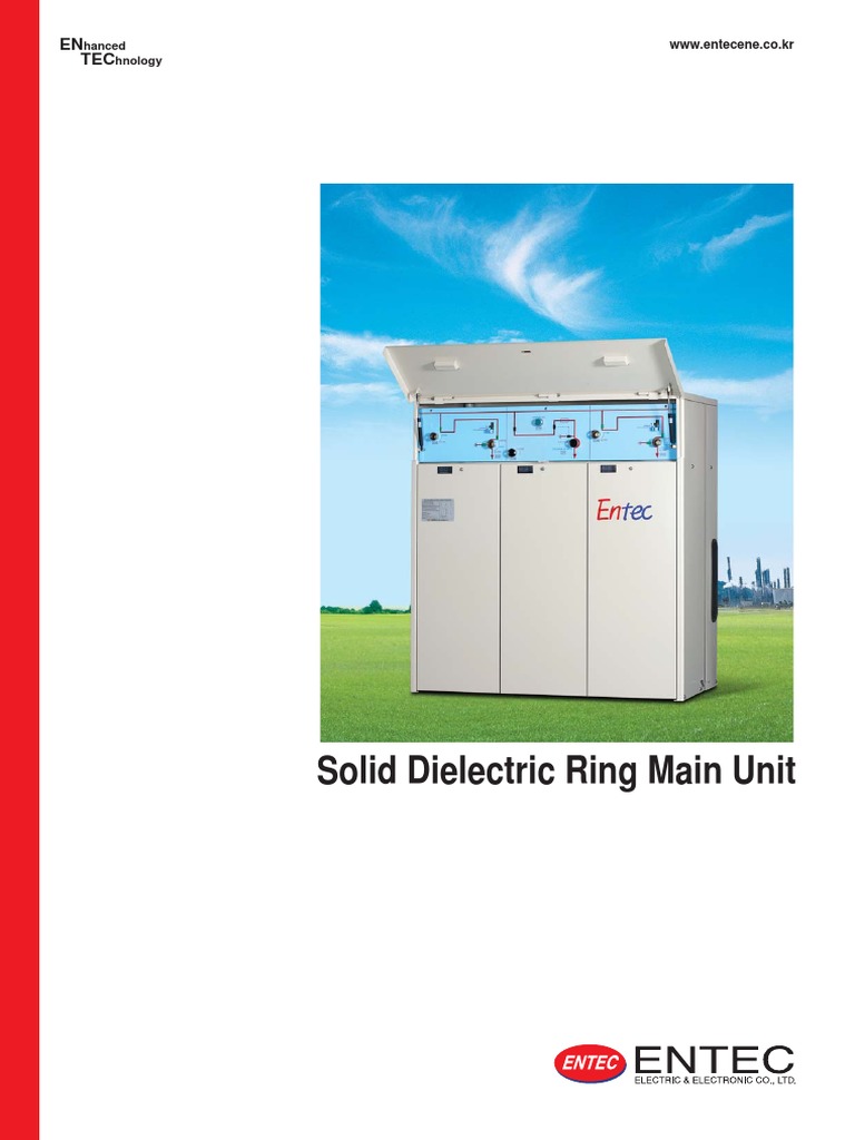 Solid Dielectric Ring Main Unit: EN TEC | PDF | Fuse (Electrical) | Switch