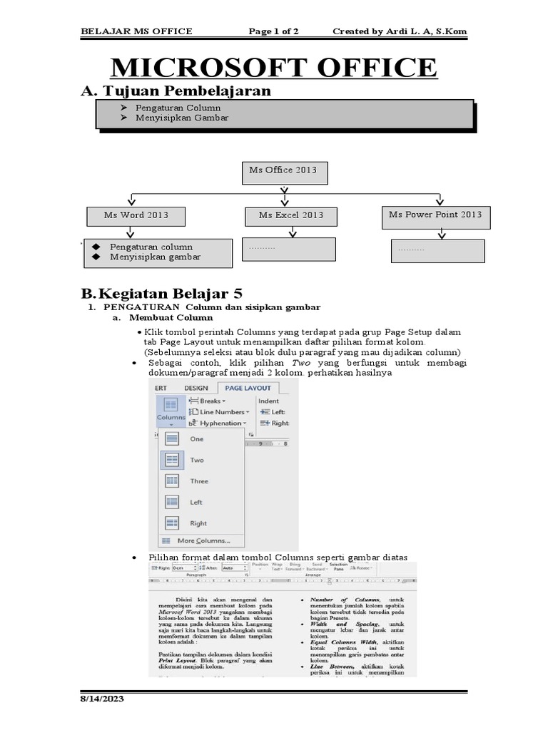 Tutorial Office 5 | PDF