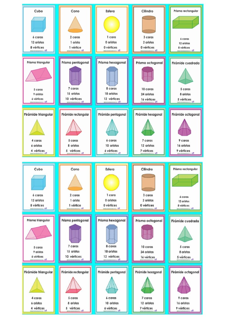 Propiedad de Las Figuras Tridimencionales | PDF