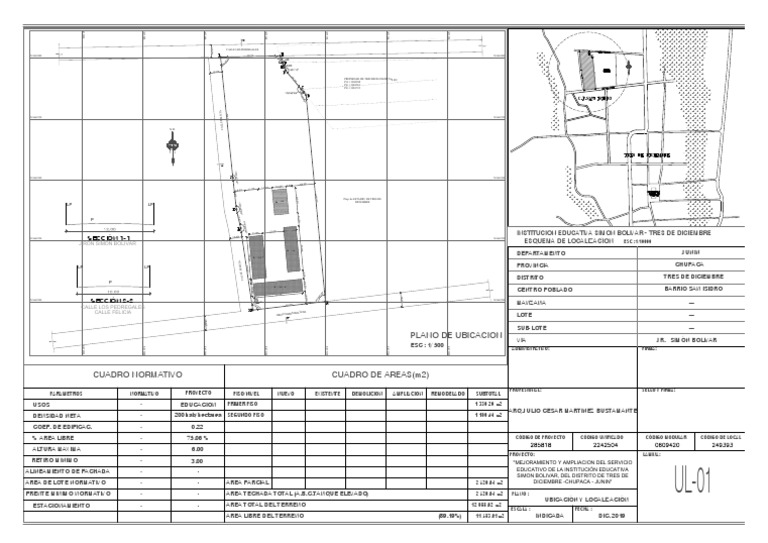Ul-01 - Ubicacion y Localizacion-Ul-01 Plano de Ubicacion y Localizacion | PDF
