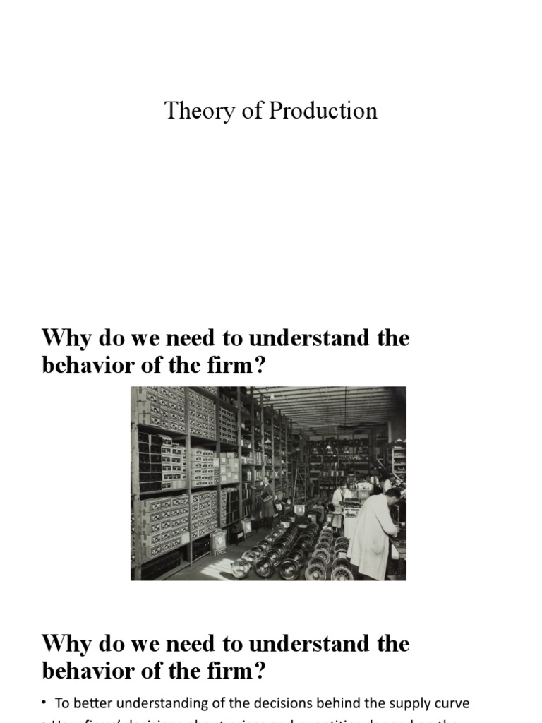 Session - 7 - 8 - 9 - 10 - Theory of Cost and Production | PDF | Average Cost | Marginal Cost