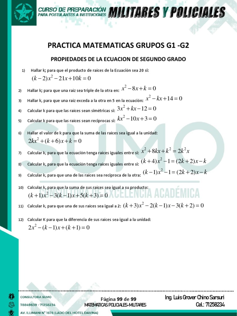 Practica Matematicas | PDF