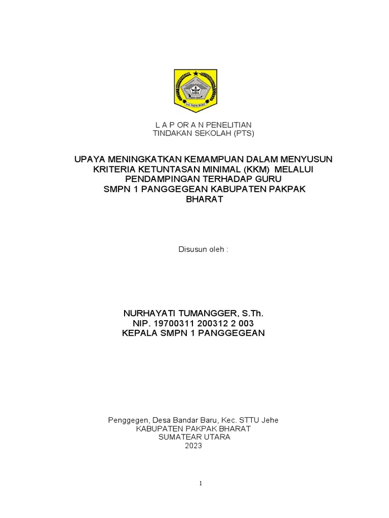Pts Kepala Sekolah | PDF | Karier & Perkembangan | Komputer