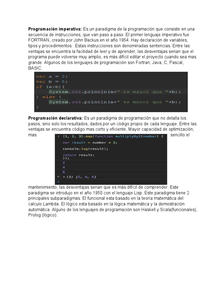 Paradigmas de La Programacion | PDF Paradigmas de La Programacion | PDF