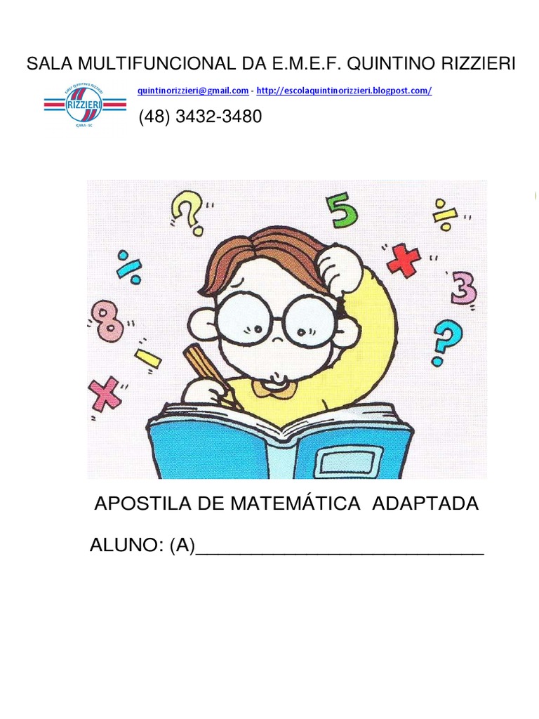 Apostila De Matematica 3º Ano Pdf