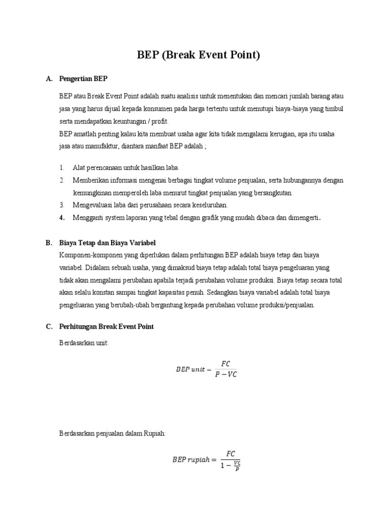 MATERI BEP KLS XI | PDF