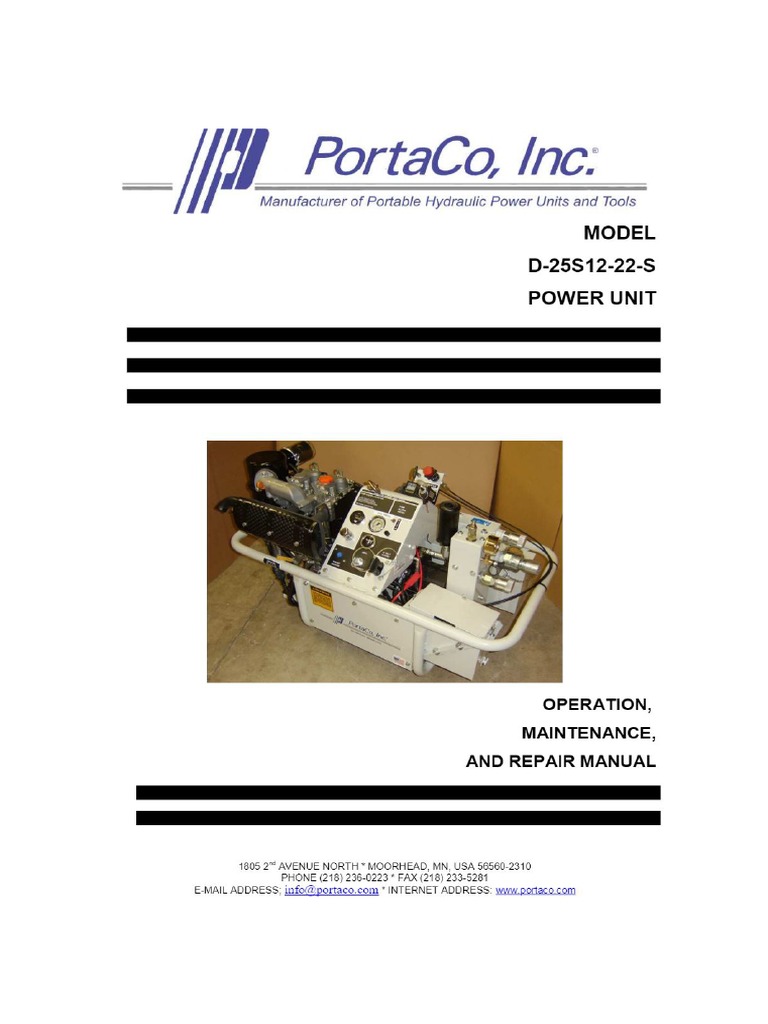 Portaco D 25s12 22 S | PDF
