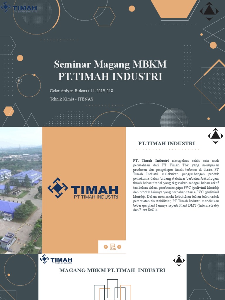 Optimalisasi Proses di PT Timah Industri | PDF