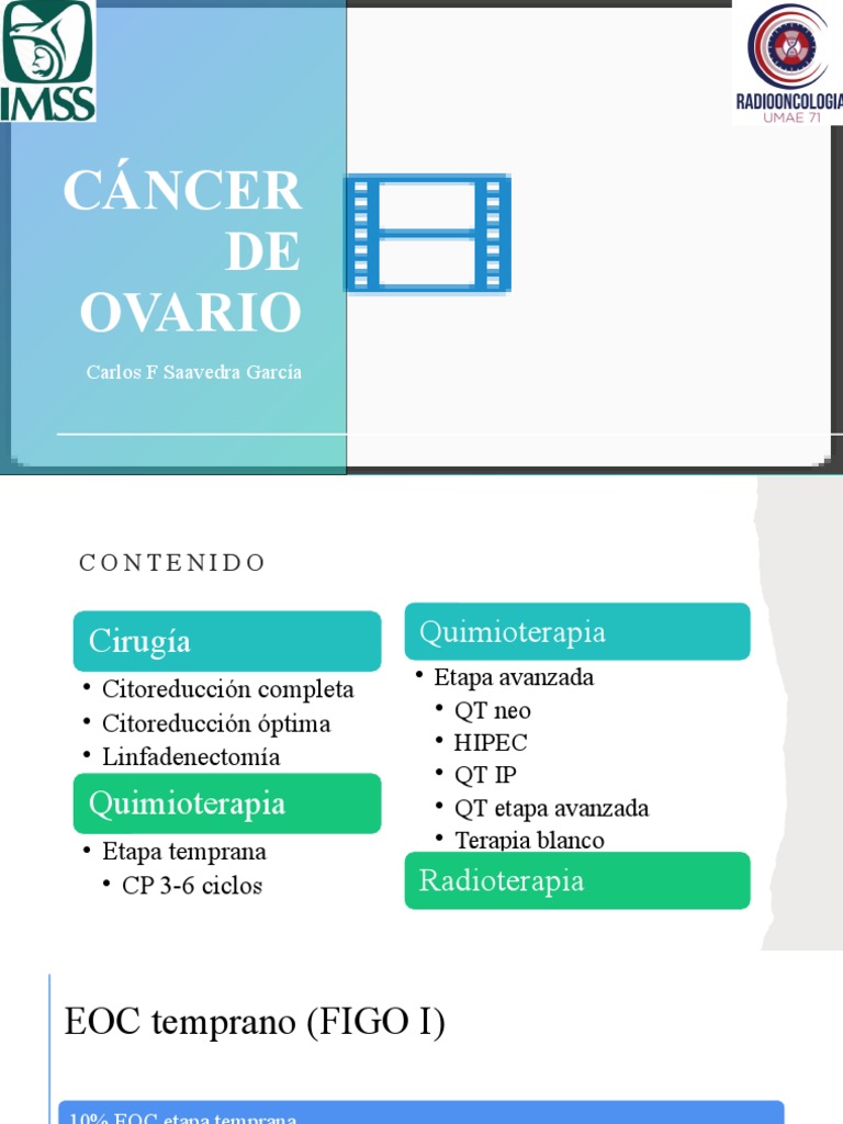 Cáncer de Ovario | PDF | Cáncer | Especialidades Medicas