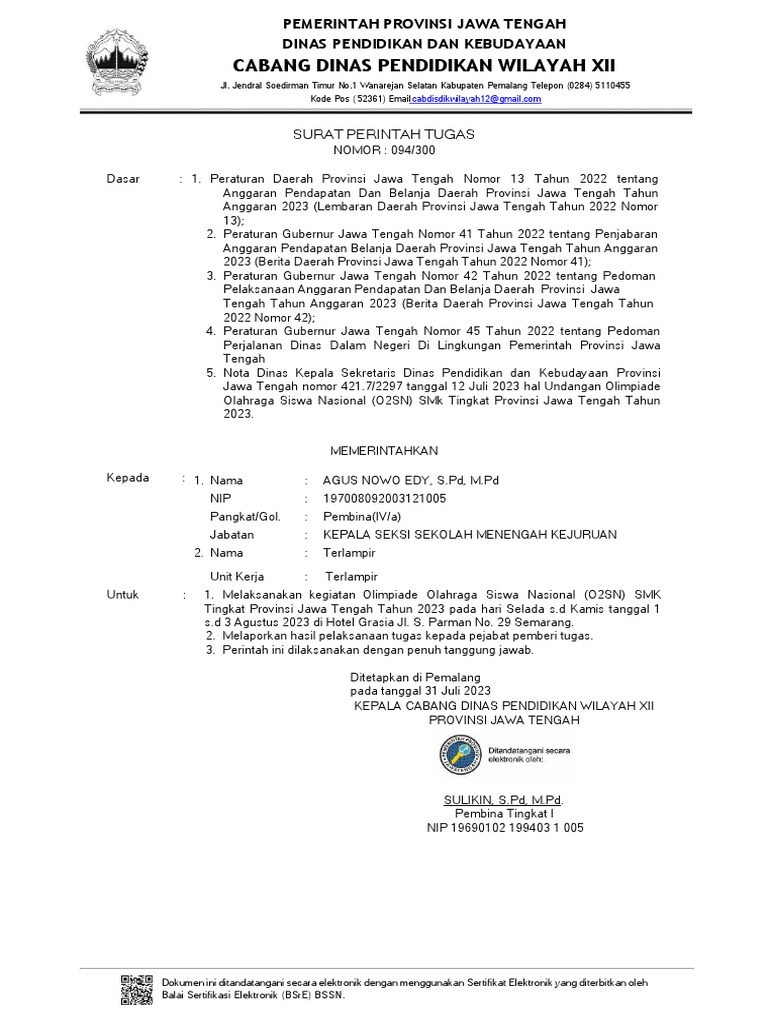 SPT O2SN SMK Provinsiedit | PDF