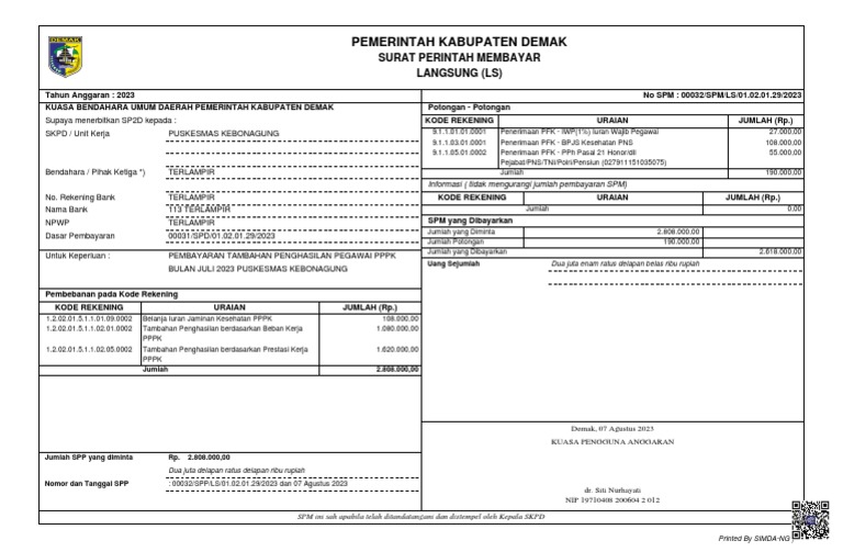 SPM TPP PPPK Juli | PDF