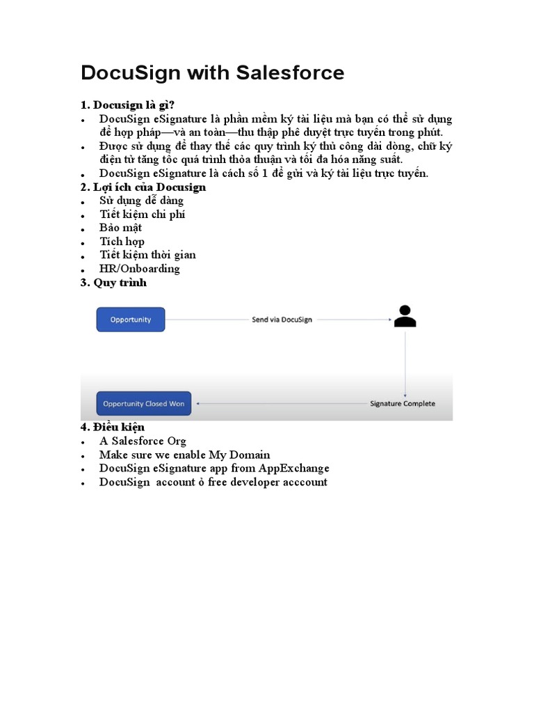 DocuSign With Salesforce | PDF