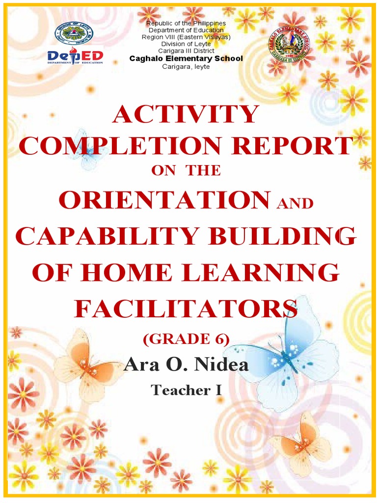 ACR Capability Building&training Completion Report | PDF | Career & Growth