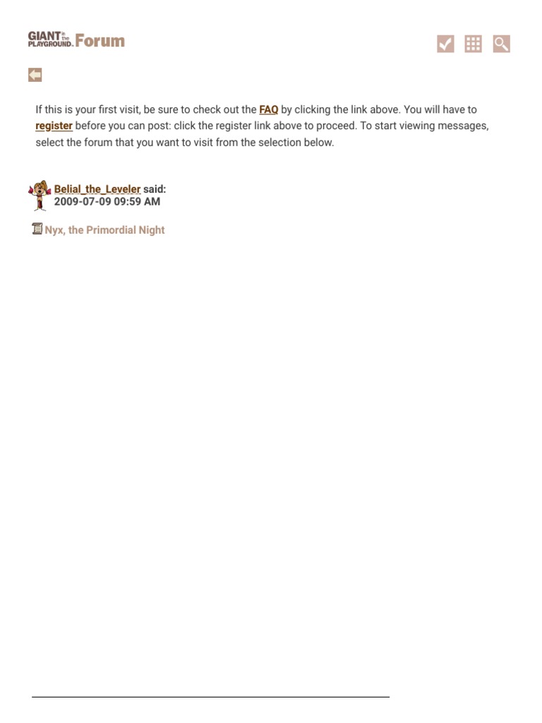 Nyx (Primordial) | PDF