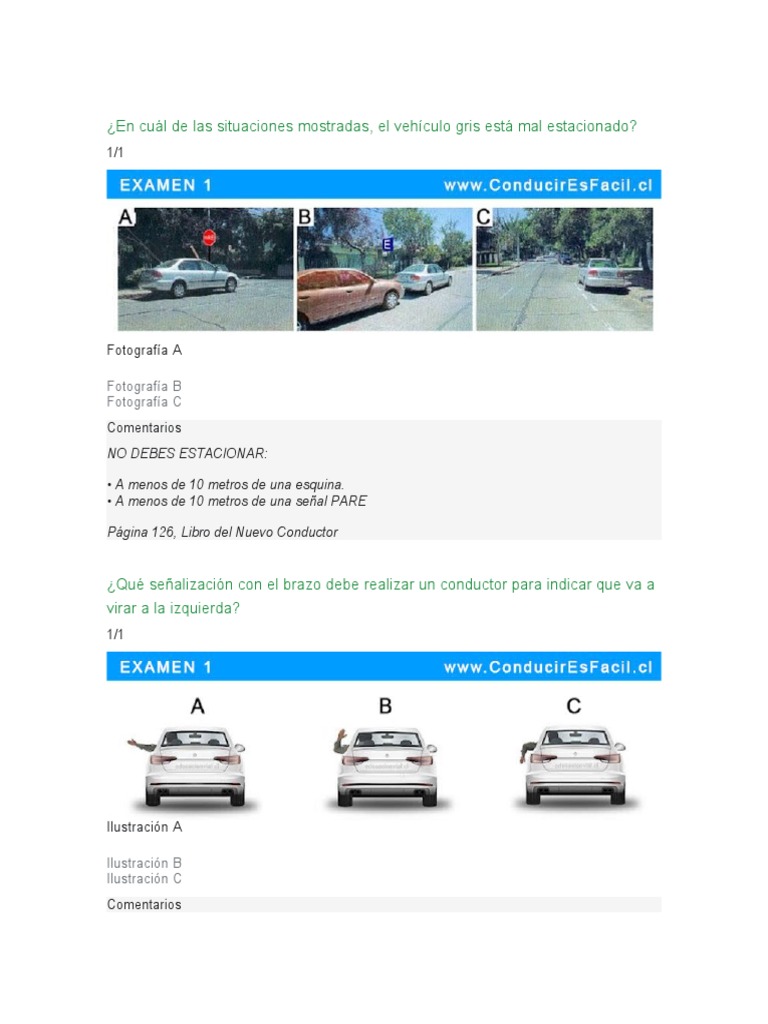 Normas de Conducción y Estacionamiento | PDF