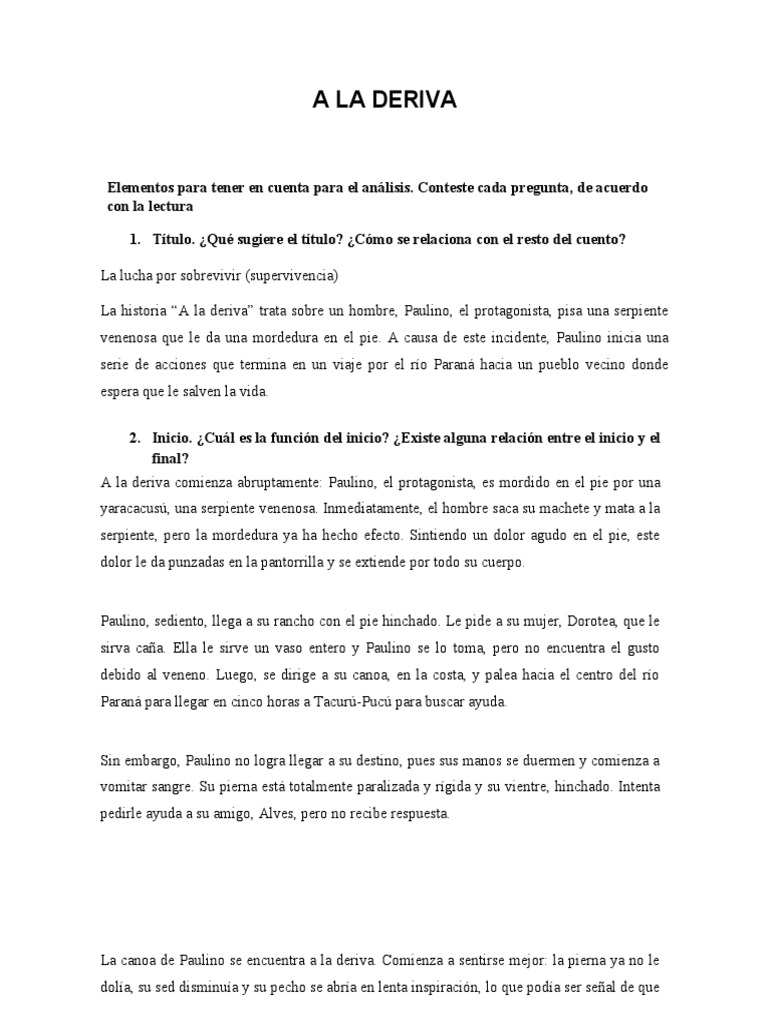 A La Deriva | PDF | Poesía | Clásicos