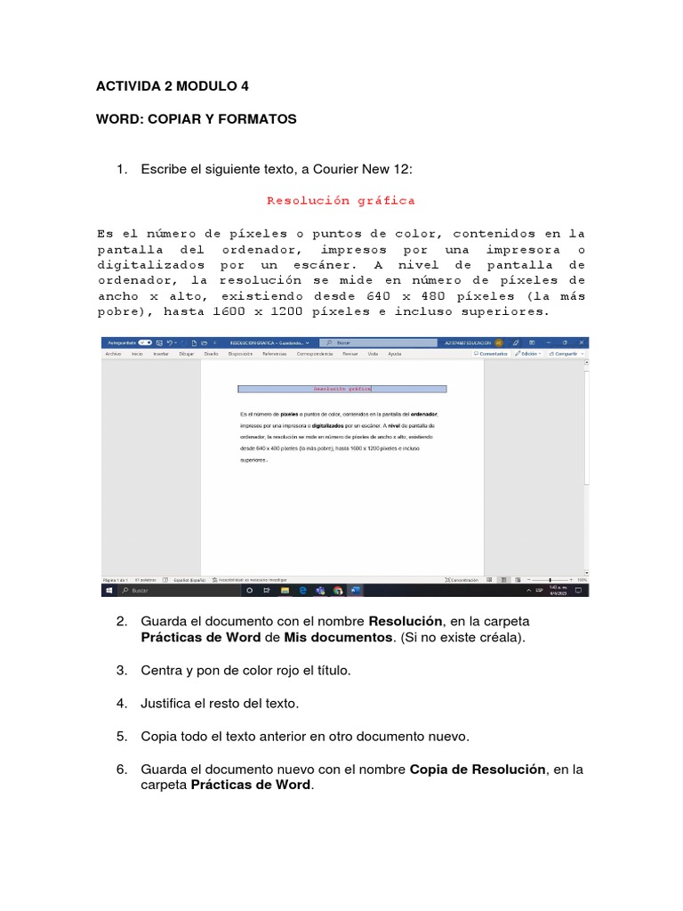 Actividad 2 Modulo 4 | PDF